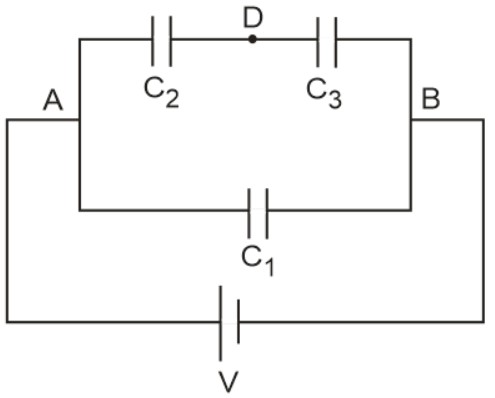 Three capacitors