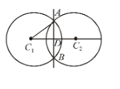 The length of the common chord of the circles